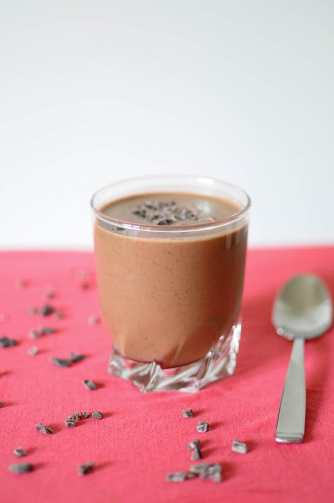 Healthy Chocolate Milk Shake - Caitlin Ball